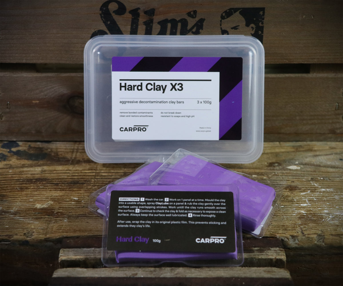 CARPRO Hard Clay Bar Set (3x100g) — Slims Detailing