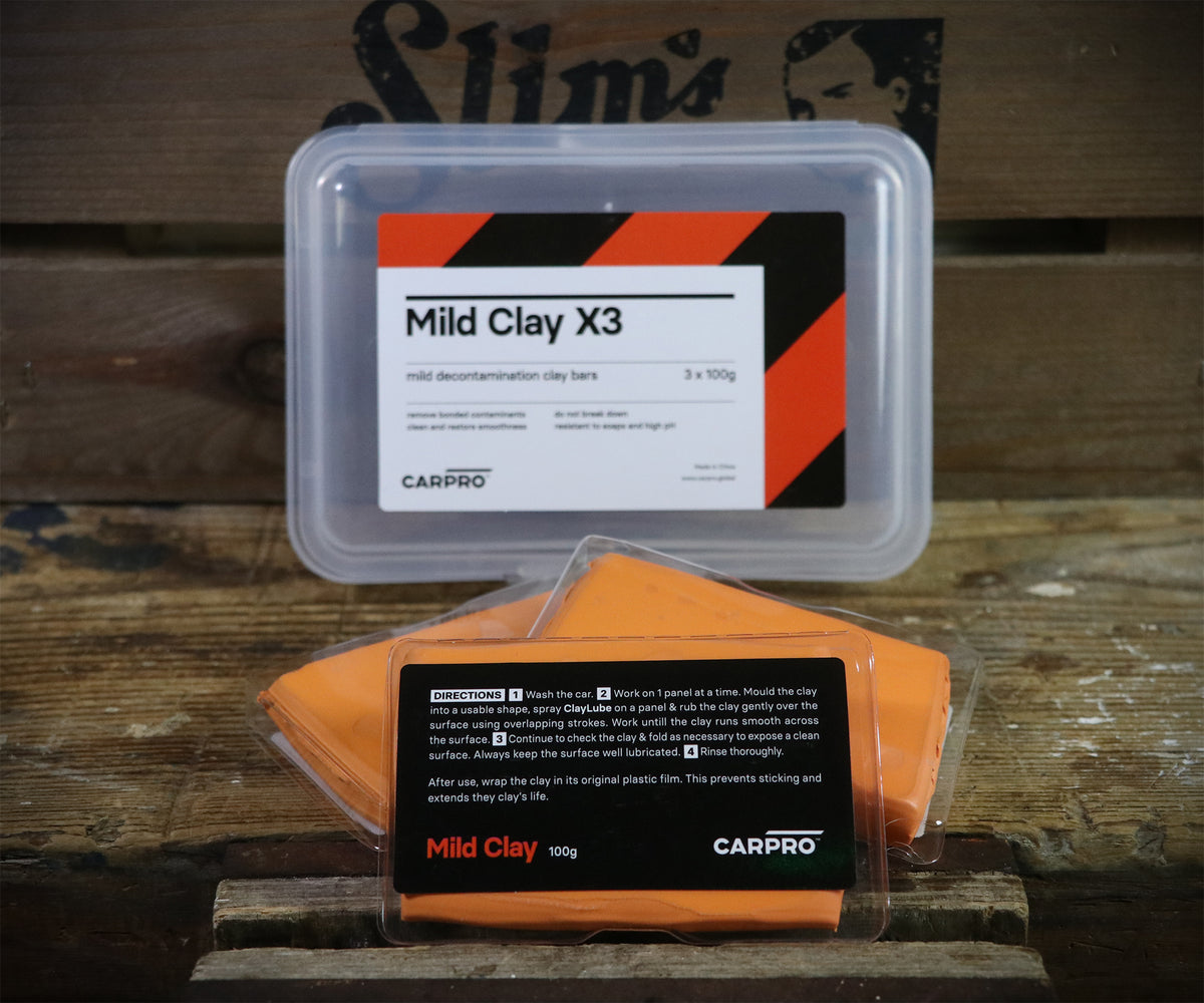 CARPRO Mild Clay Bar Set (3x100g) — Slims Detailing
