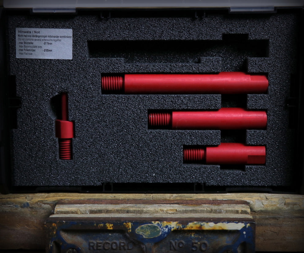 Buy Flex Extension Set for Rotary Polisher | Slim's Detailing — Slims Detailing