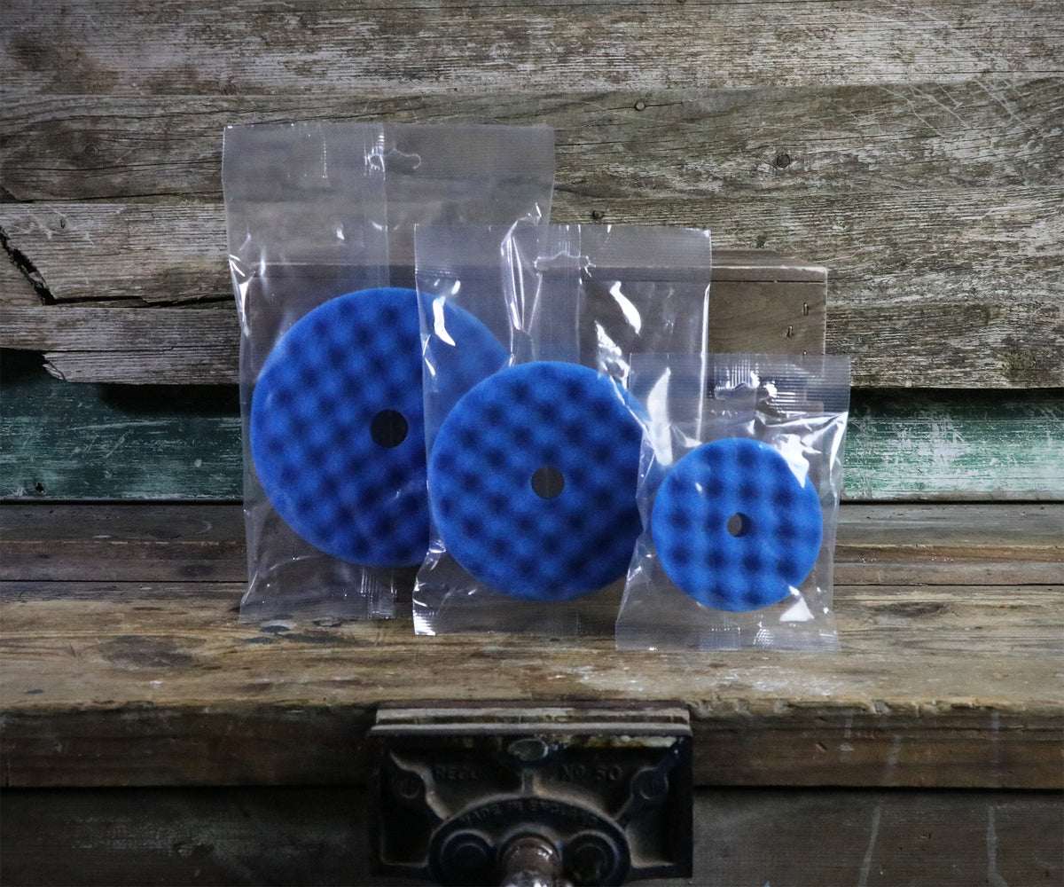 RUPES Blue Rotary Waffle Pad - Coarse — Slims Detailing
