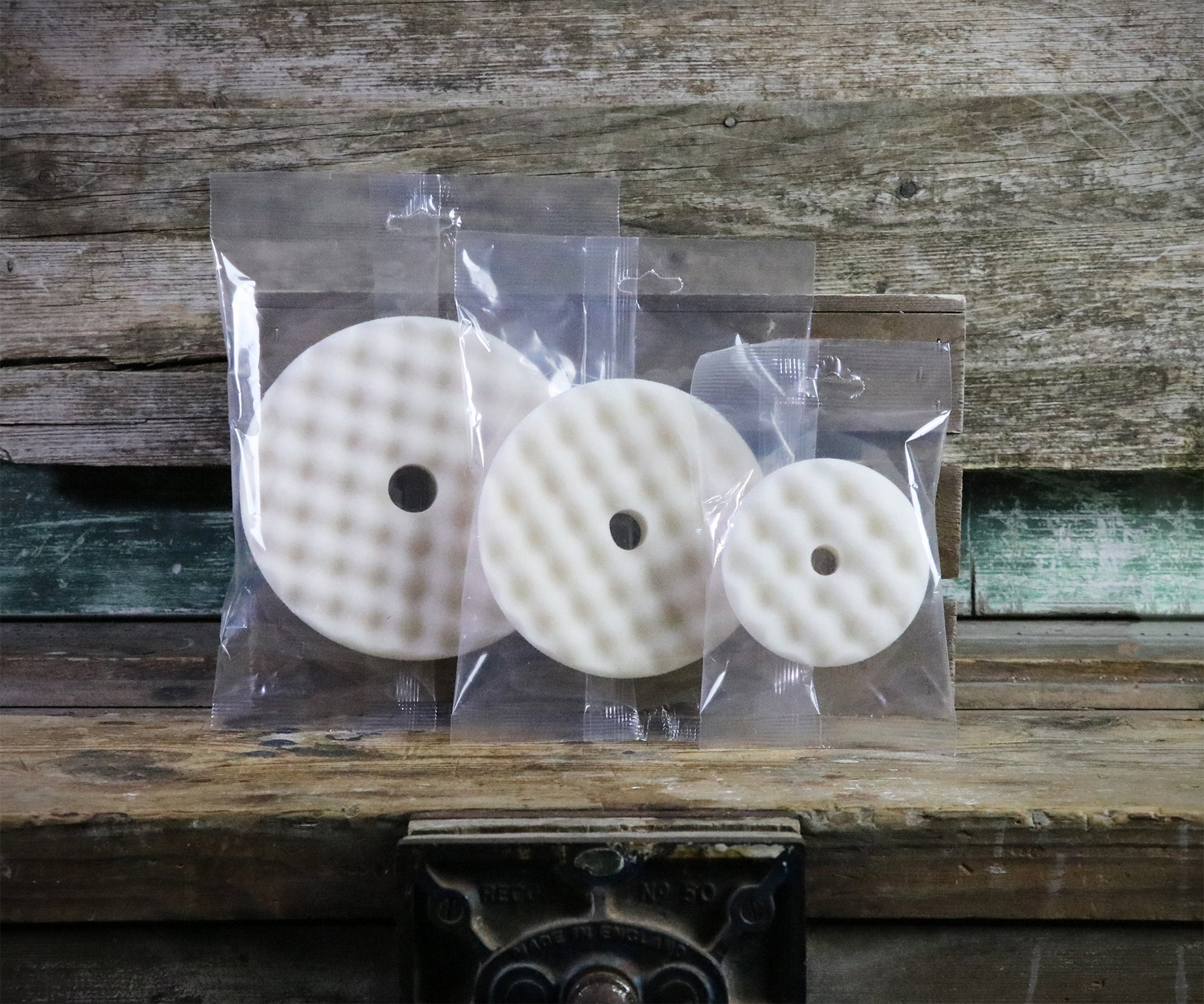 RUPES White Rotary Waffle Pad - Ultra Fine — Slims Detailing