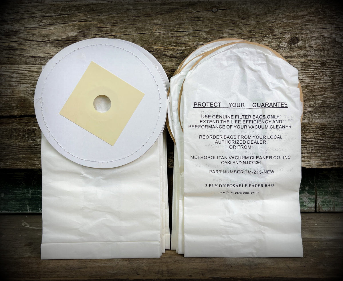 MetroVac Disposable Bags (9") — Slims Detailing