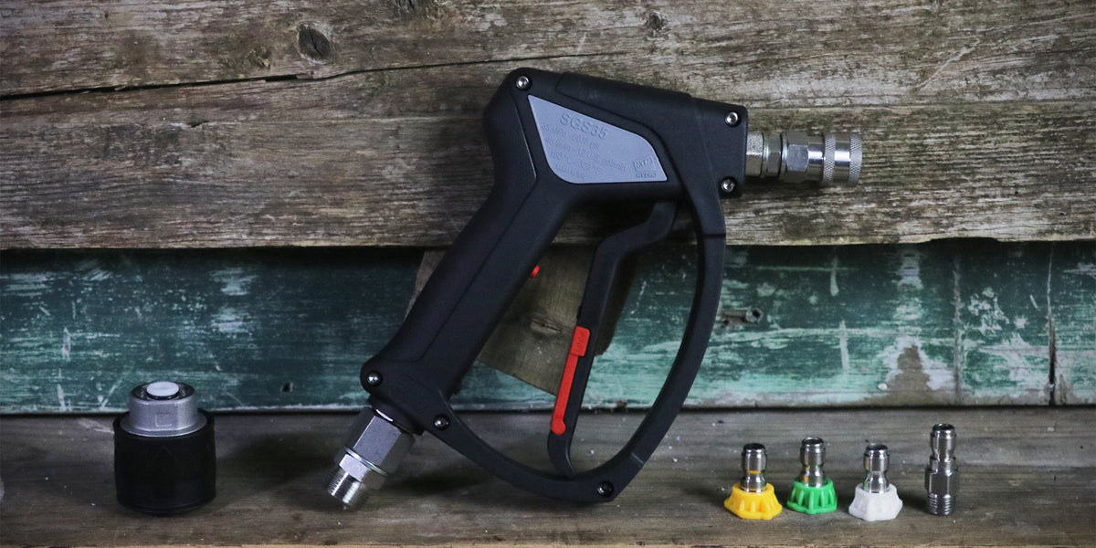 Slim's Detailing Stubby Trigger Gun & Nozzle Kit with Connector