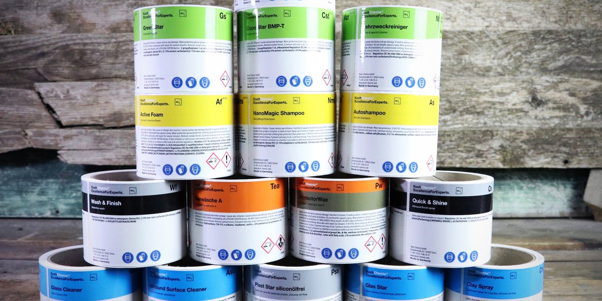 Koch-Chemie Decant Label (Single) — Slims Detailing