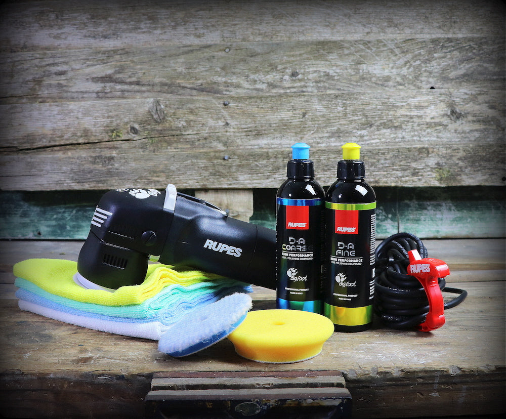 Buy RUPES DA High Performance LHR75E BigFoot Mini Polisher Kits | Slim ...